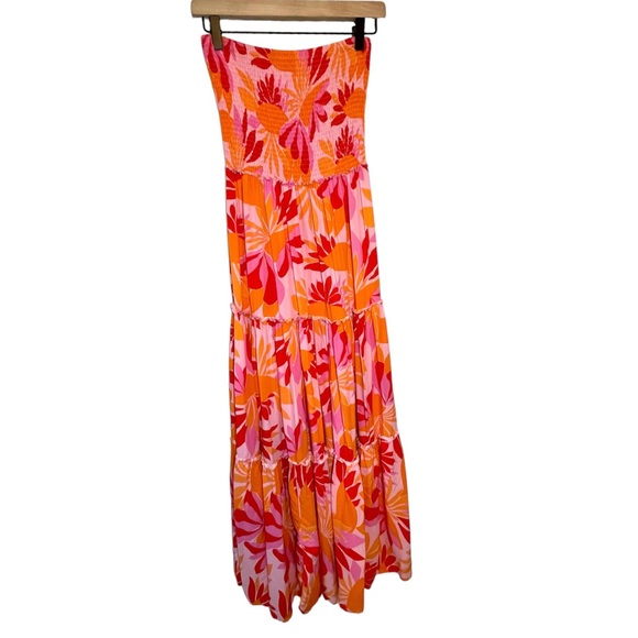 Abel the Label | Dresses | Abel The Label Anthropologie Pink Orange ...